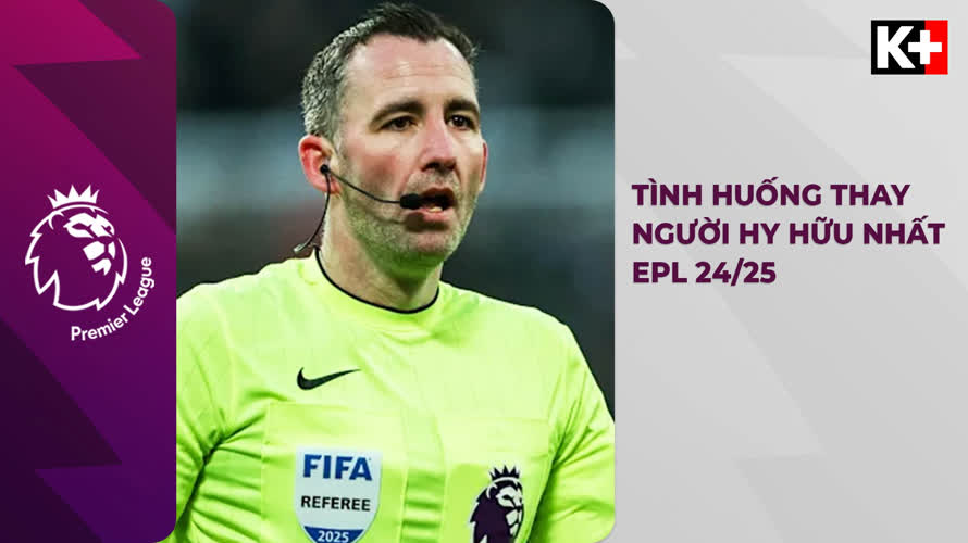 Tình Huống Thay Người Hy Hữu Nhất Epl 24/25 | MyTV